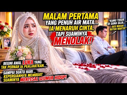 SUAMI MENOLAK ISTRINYA SEJAK MALAM PERTAMA... SAAT ISTRINYA MEMILIH PERGI, SAAT ITU DIA MENANGIS....