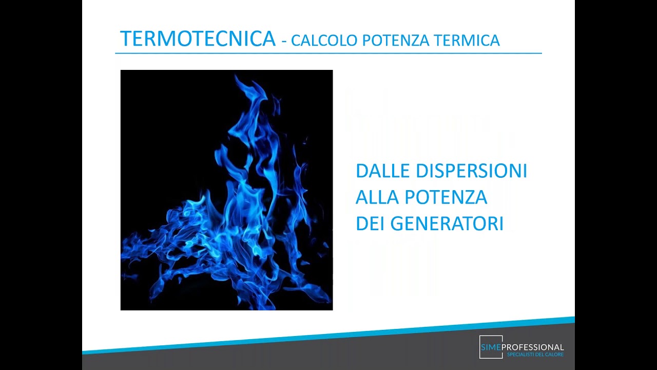 Webinar: Termotecnica di base - YouTube