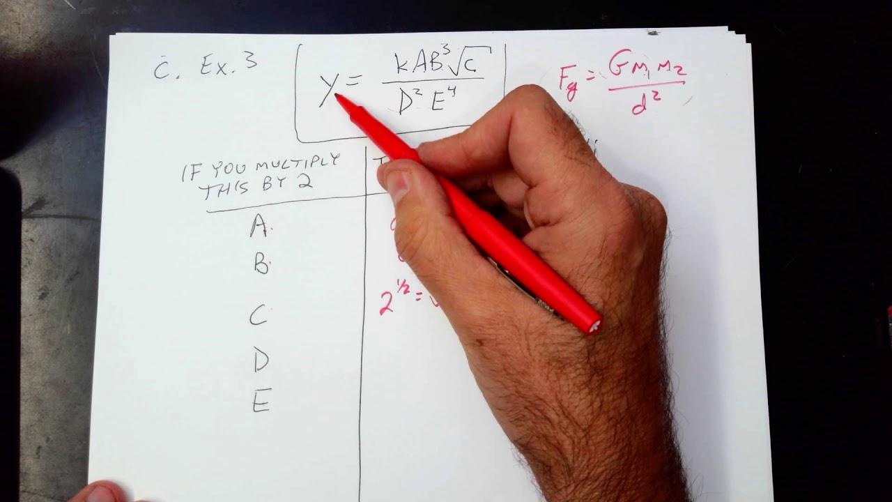 Equations and (Multiplicative) Change - YouTube