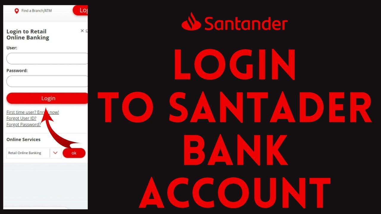 How to Login to Santader Bank Online Banking Account (2024) | Santander ...
