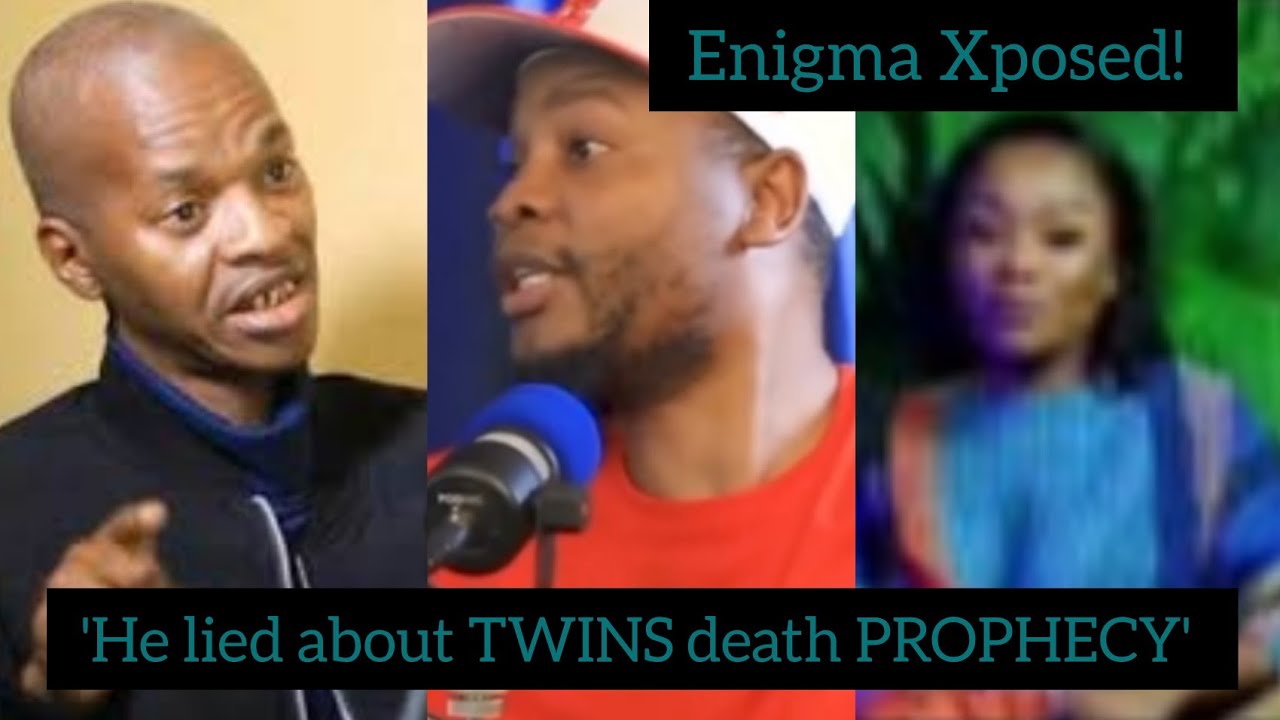 Ricky Xposes Enigma for lying about Cent Twins death prophecy & reveals ...