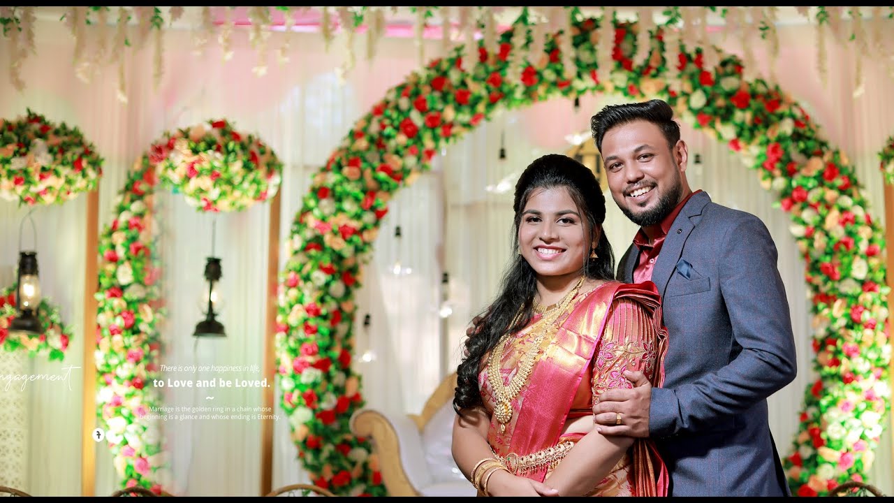 We are Getting Engagement moments.... Joshva & Ahisha - Vismaya Max Wed ...