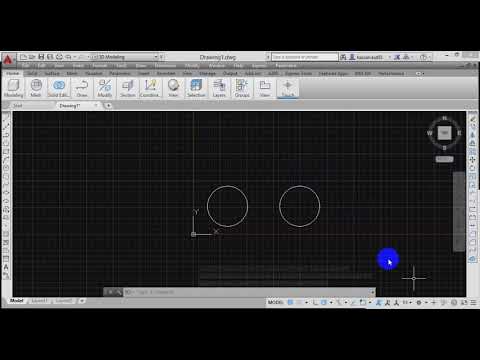 2D drawing modification in AutoCad part 1 - YouTube