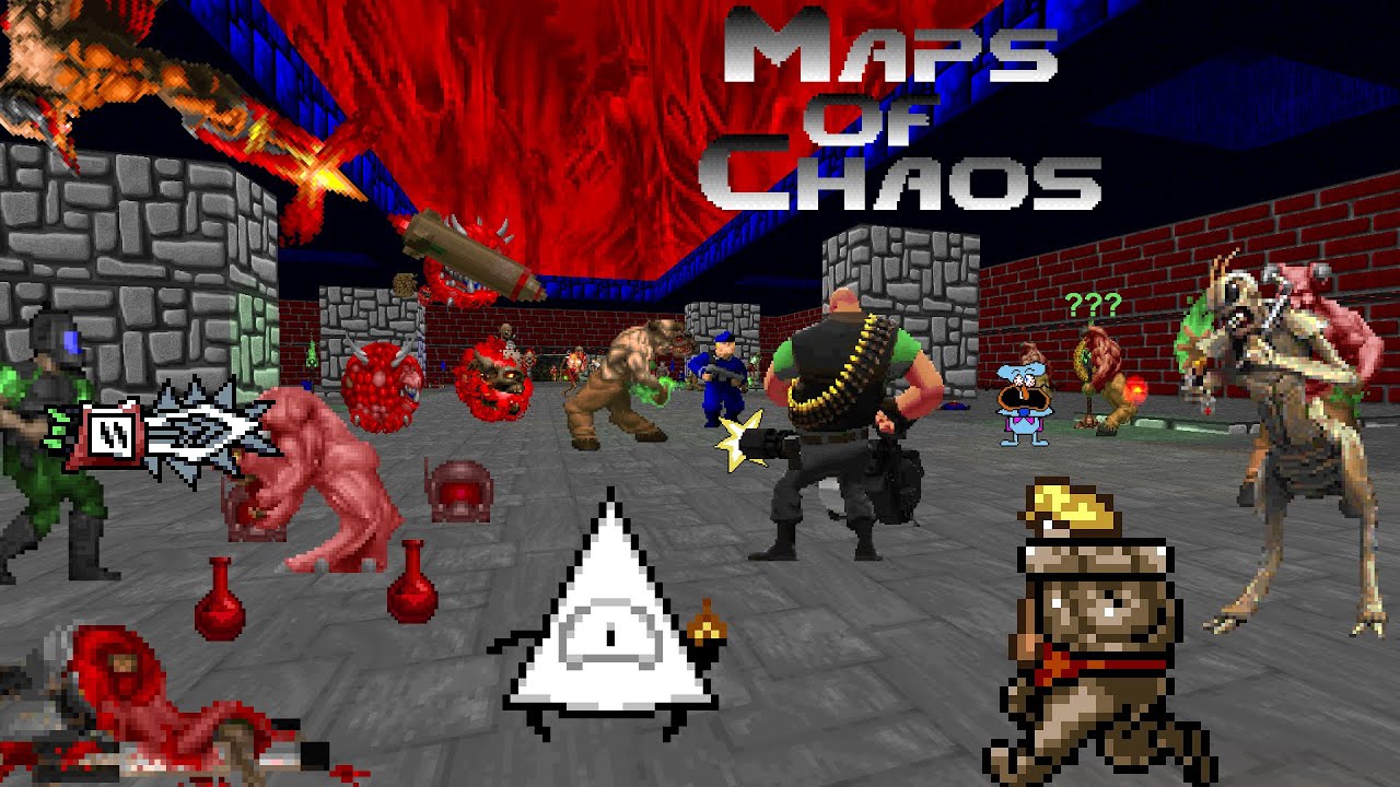 Doom BYOC Multiplayer - The hunger for health/armor pickups and whatnot ...