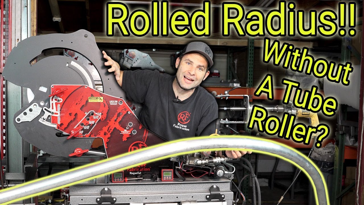 Roll Bend Tube With no Roller! Bump Bending 101 - Large Radius Bends ...