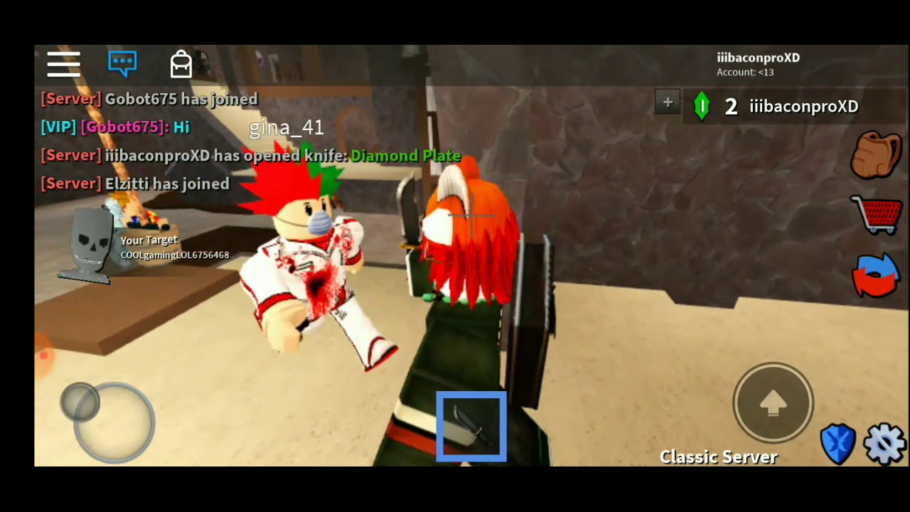 Playing Assassin (Roblox) - YouTube