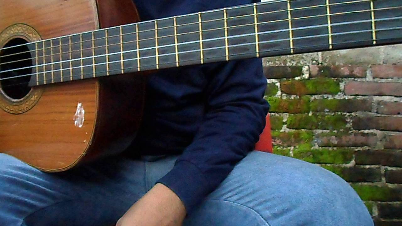 Tono de FA Mayor Distintas posiciones en guitarra - YouTube