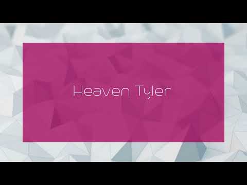 Heaven Tyler - appearance - YouTube