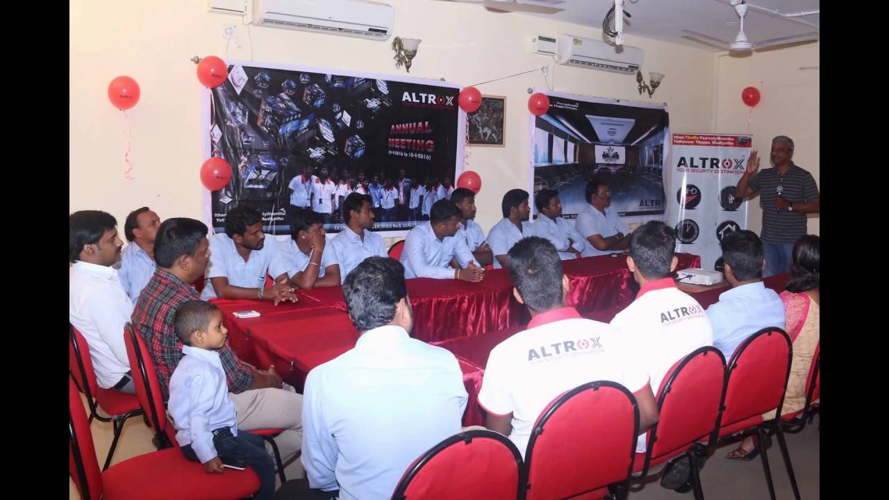 Altrox CCTV Meeting 2016 - YouTube