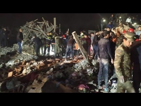 Son Dəqiqə ! Gəncə yatdıgı yerdə vuruldu, Ölən Və Yaralananlar var
