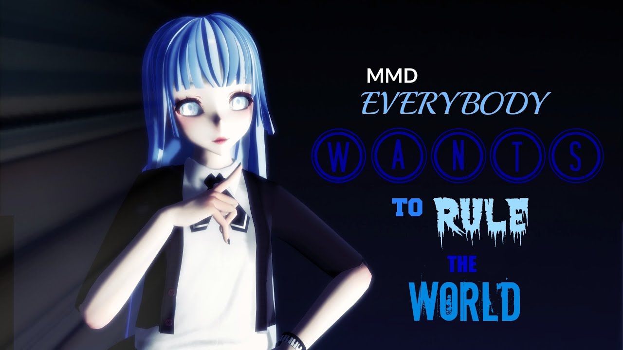 MMD【Everybody Wants To Rule The World】HD 1080p →TR Altyazılı (Miku ...