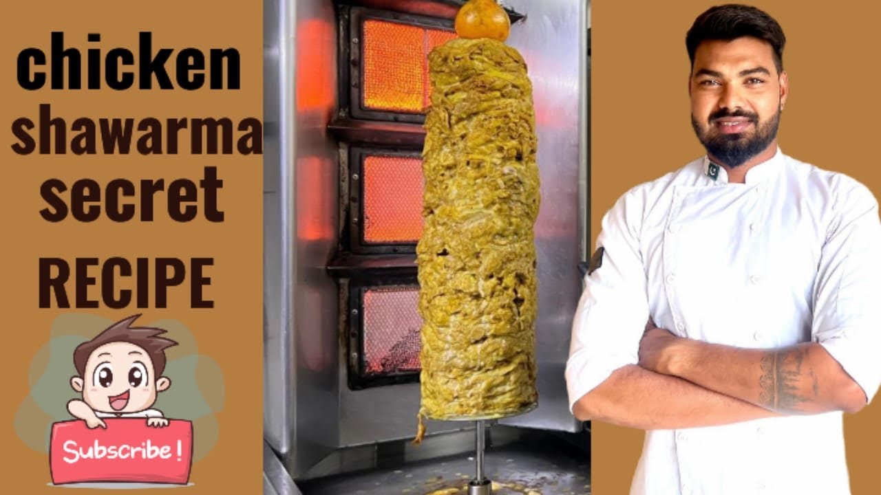 Shawarma Chicken Recipe|Commercial Start Your Own Shawarma Business ...