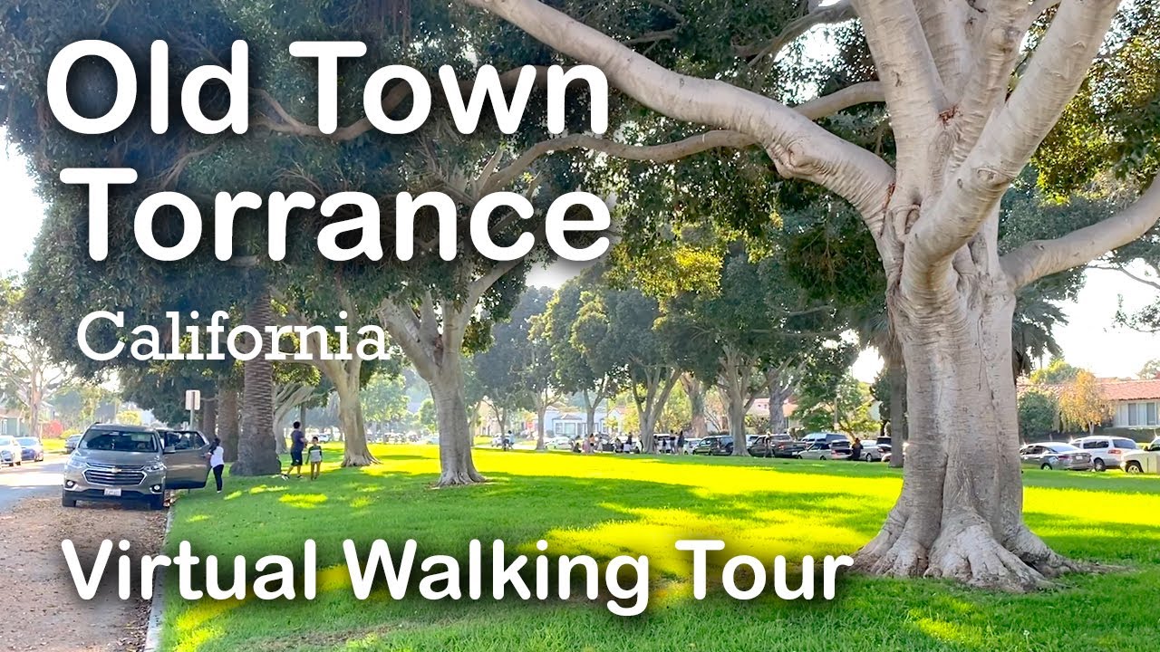 Old Town Torrance, California- Walking Tour | ASMR | No Comment ...