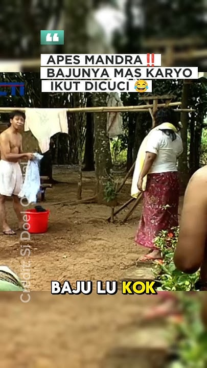 Apes‼️Mandra Dikerjain Mas Karyo 😂 #shorts - YouTube