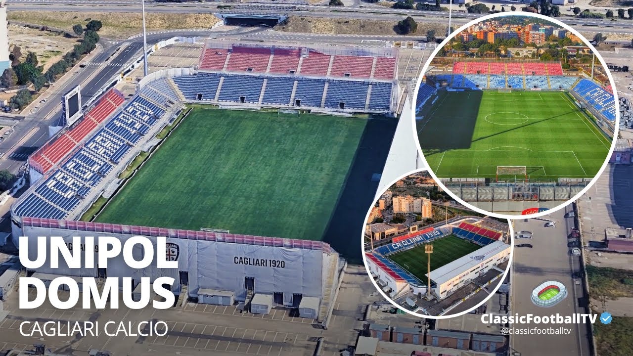 Unipol Domus - Cagliari Calcio Stadio - YouTube