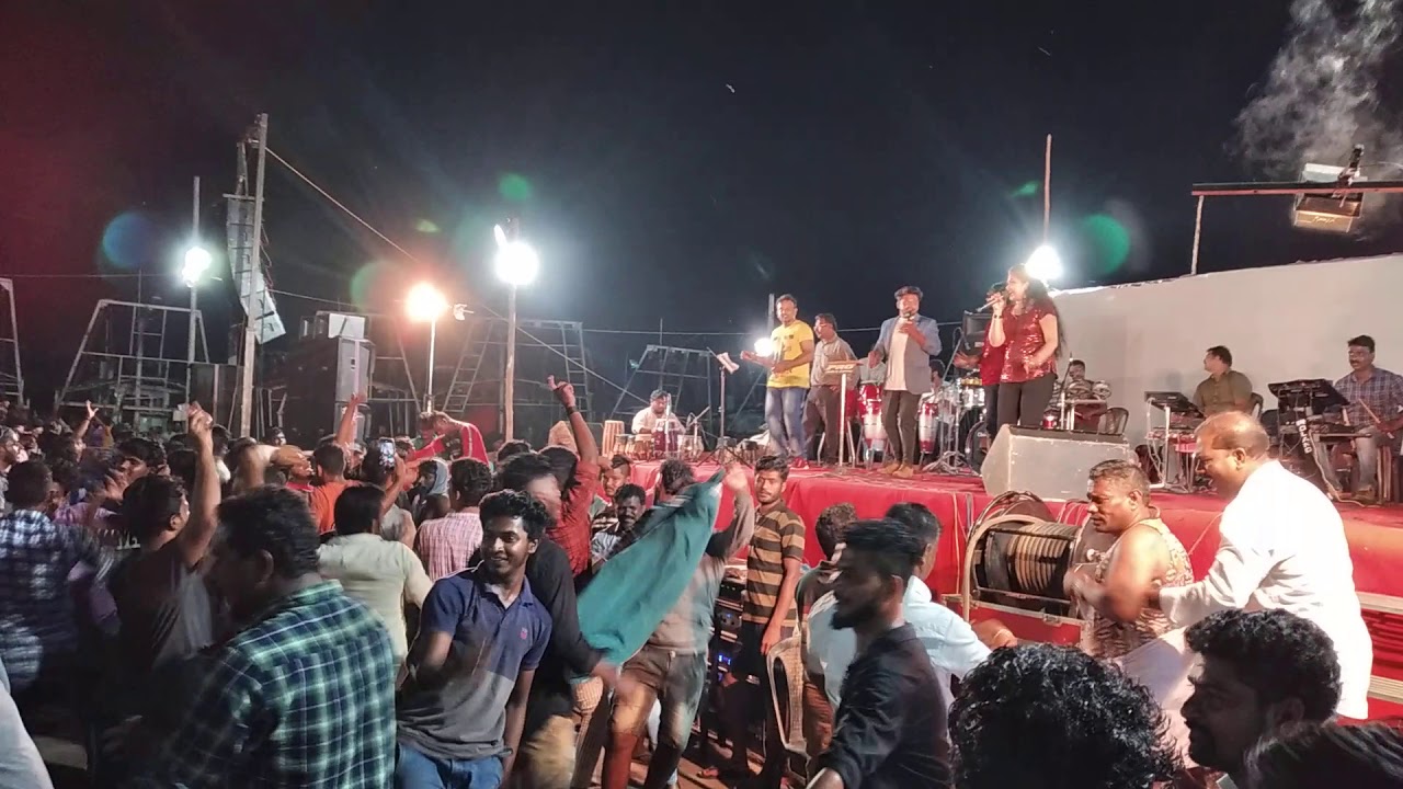 Colachel Church Festival 1st day Orchestra - Bigil Song - YouTube