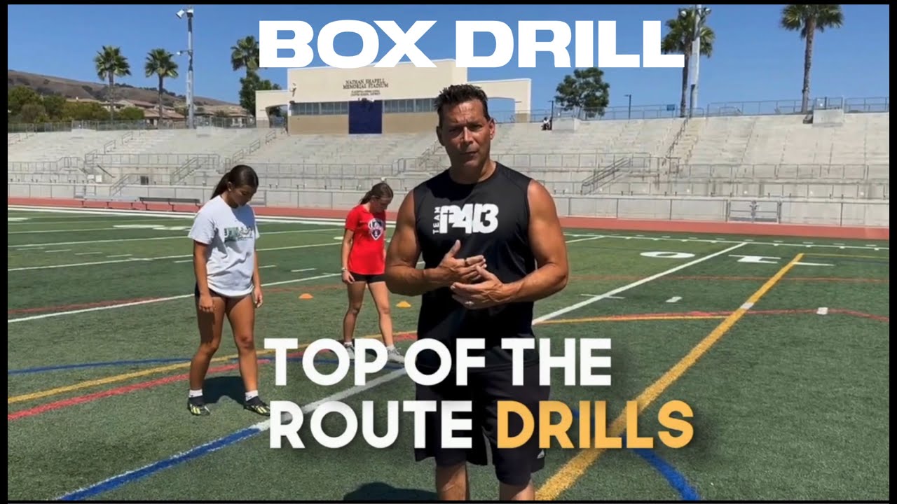 Top of the Route Drill: Box Drill Progression for Crisp Breaks! - YouTube