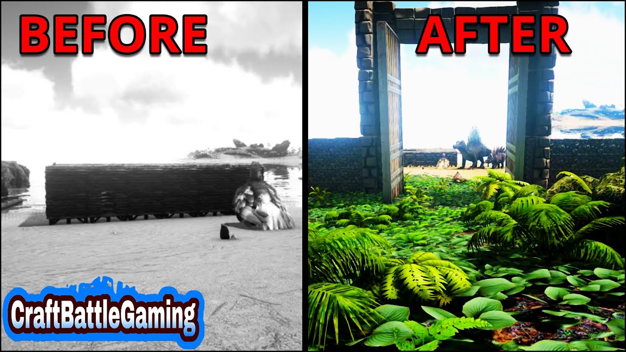 BUILDING OUR DEFENSES!!! ARK Survival Evolved Gameplay #5 - YouTube