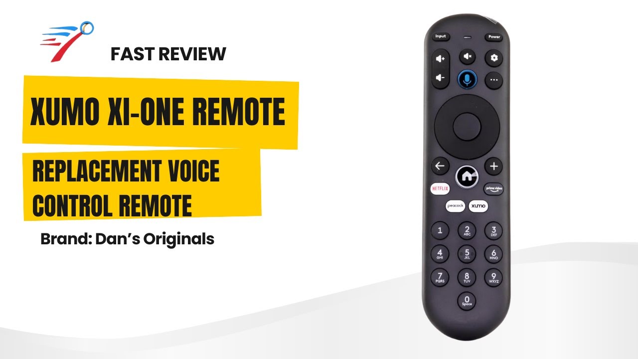 Dan's Originals Xumo XiOne Stream Box/XClass TV Voice Remote | My Short ...