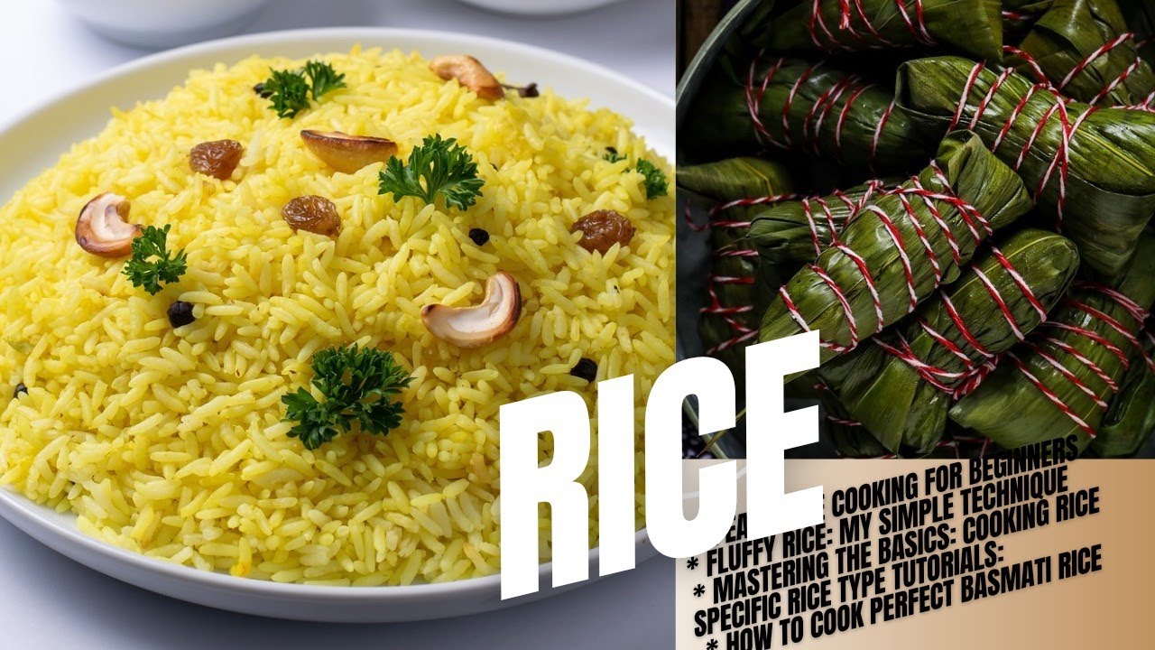 Easy Rice Cooking for Beginners Fluffy Rice My Simple Technique ...