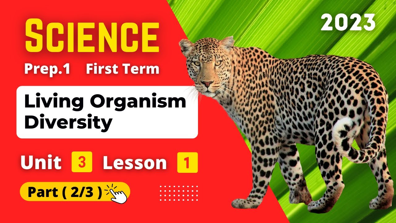 Prep.1 | Science | Unit 3 - Lesson 1 - Part (2/3) | Living Organism ...
