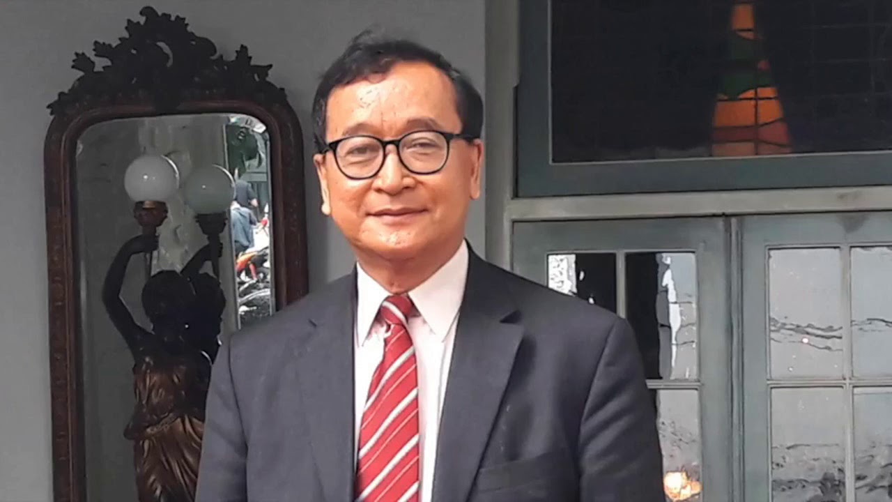 Sam Rainsy vows to lead the uprising Cambodian people and the patriotic ...