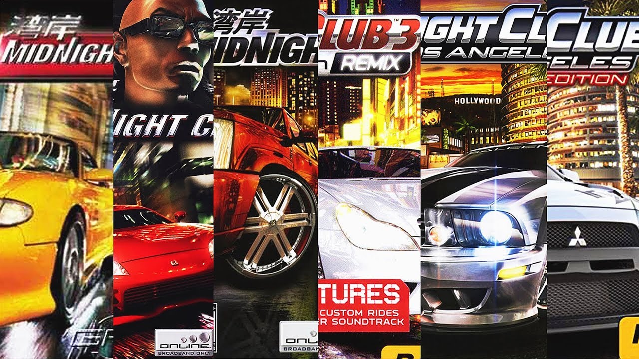 Midnight Club Evolução Dos Jogos | 2000 - 2009 - YouTube