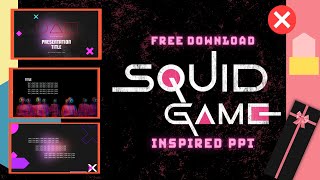 Squid Game inspired PowerPoint Template | FREE TEMPLATE... | Doovi