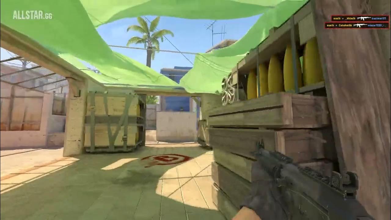 Mirage Galil 4k 1v4 clutch - YouTube