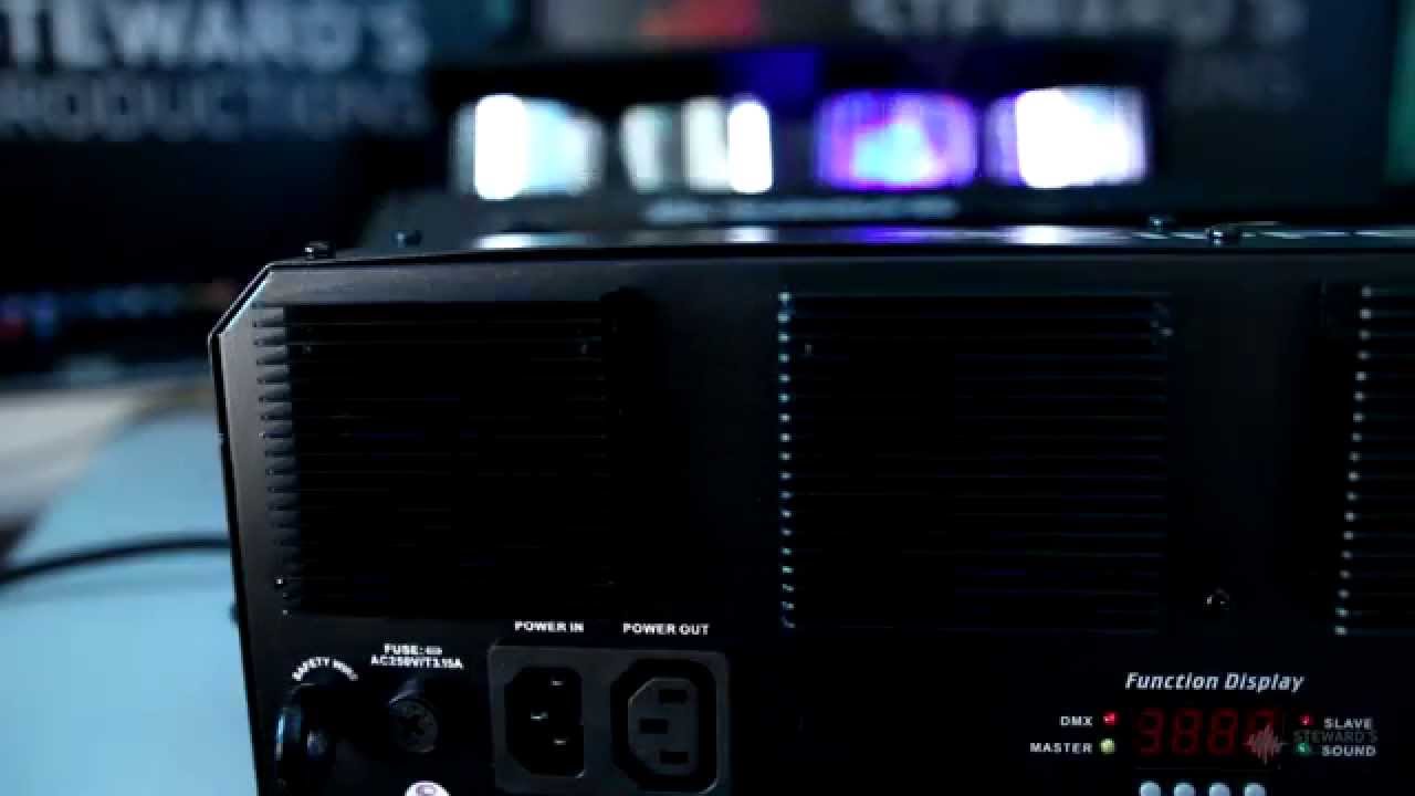 ADJ Zipper DJ Light Review - YouTube