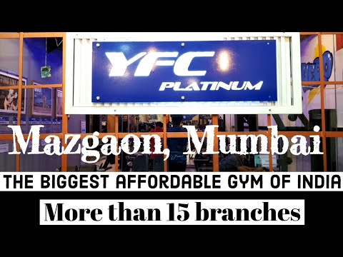 Biggest Affordable gym YFC Gym | Mazgaon | #GymTour | #Day475 | Mumbai ...