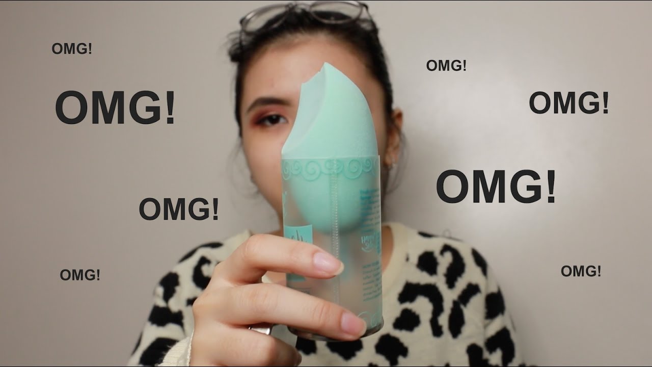 HAPPY SKIN AIR TOUCH SPONGE REVIEW | TinFon - YouTube