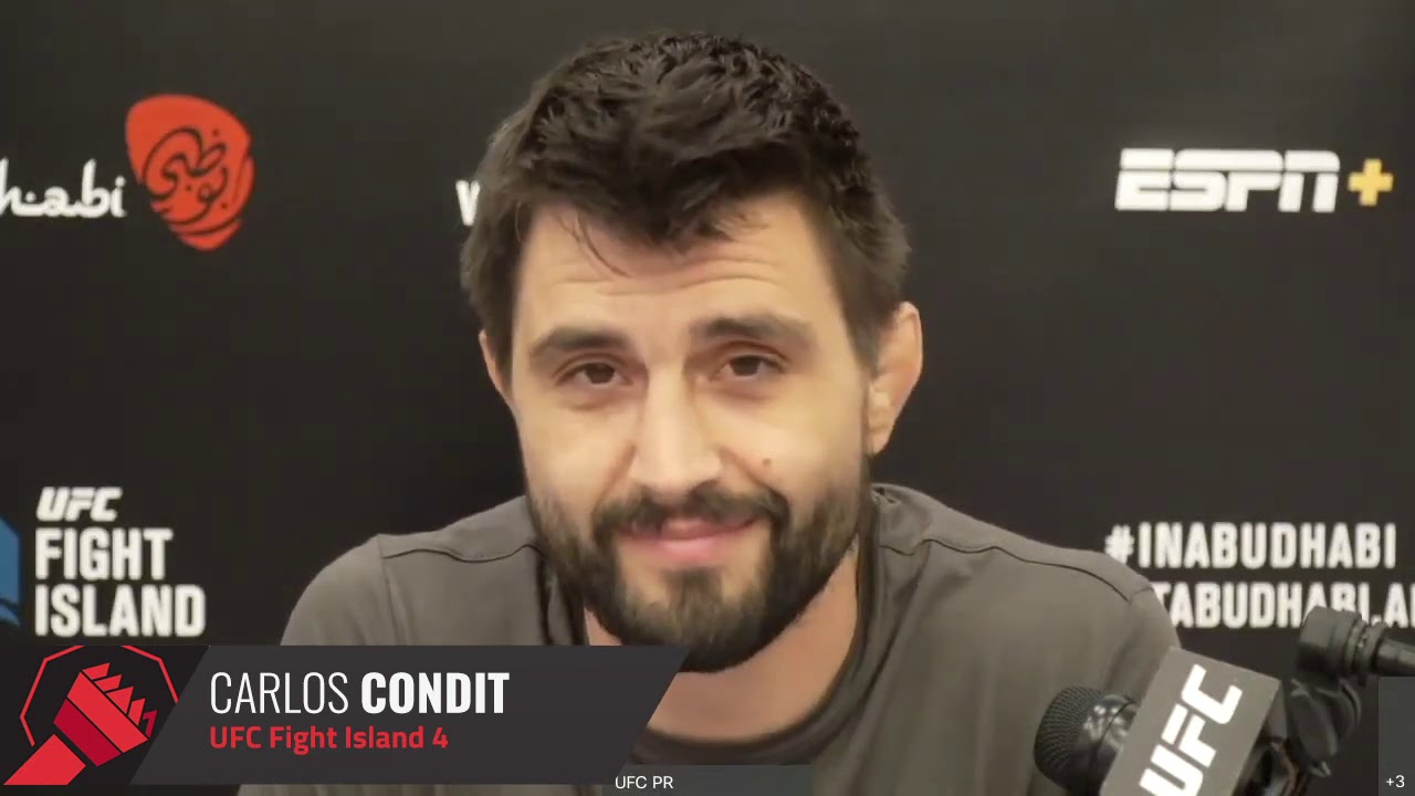 Carlos Condit UFC Fight Island 4 pre-fight interview - YouTube