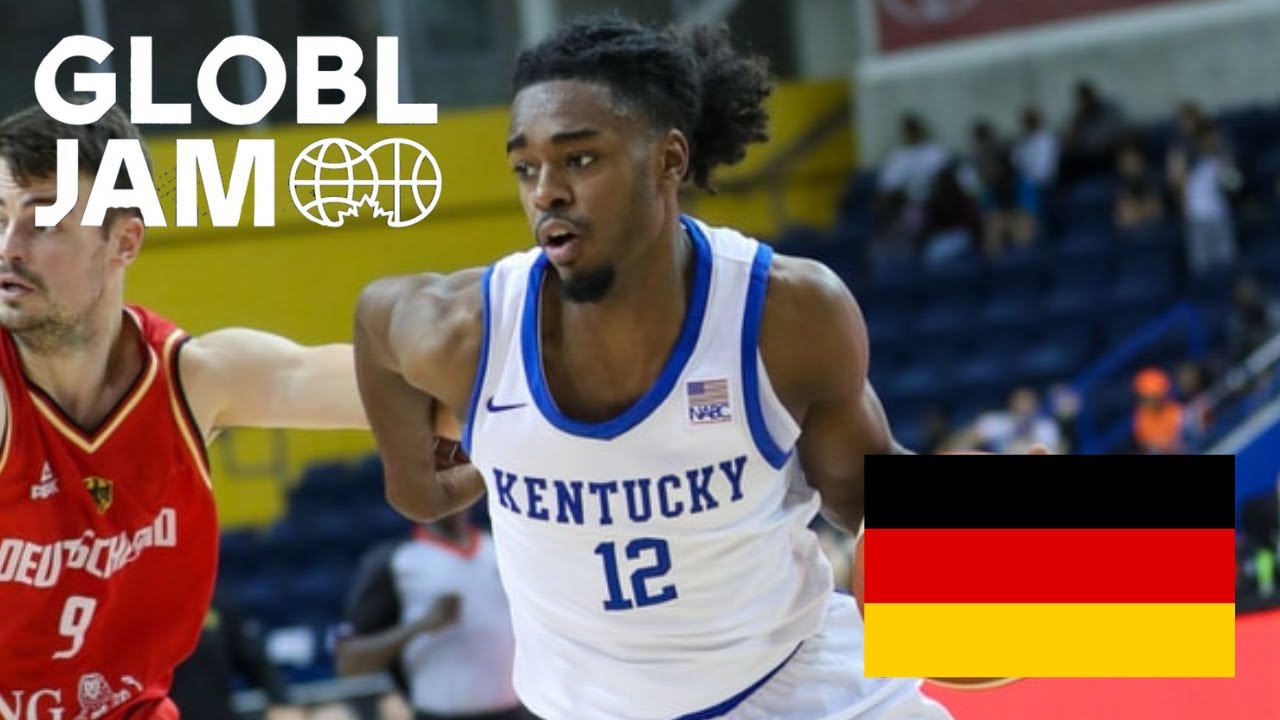 Antonio Reeves Highlights vs Germany (7/12/2023 - GLOBL JAM) - YouTube