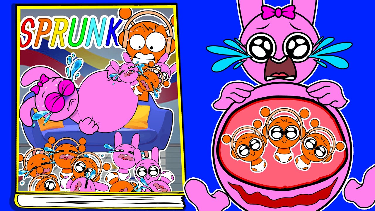 [Paper DIY] Making INCREDIBOX SPRUNKI Game Book 📚 The Sprunkies are ...