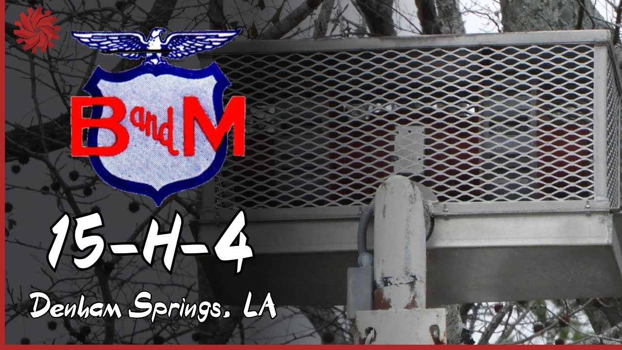 B&M Siren Model 15-H-4 | Short Alert | Denham Springs, LA Siren Test ...