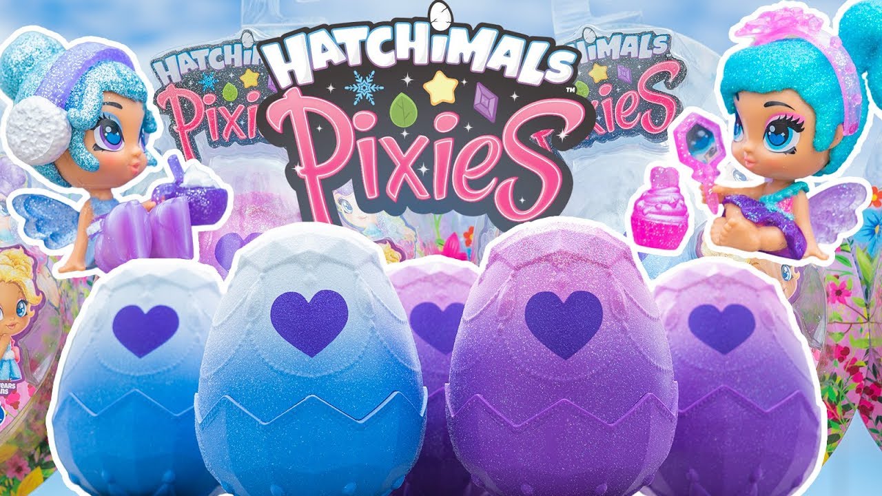 Hatchimal Dolls?! Hatchimals Pixies Mystery Pack - YouTube