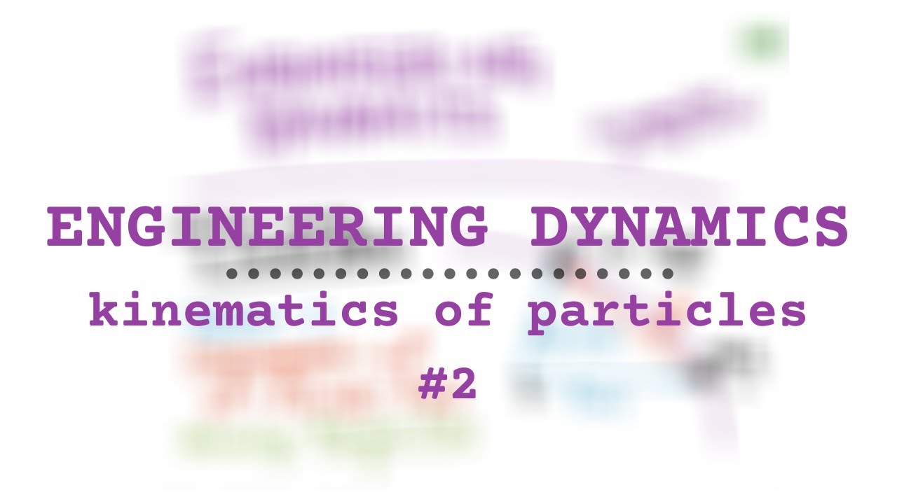 KINEMATICS OF PARTICLES | Position, Displacement, Velocity ...