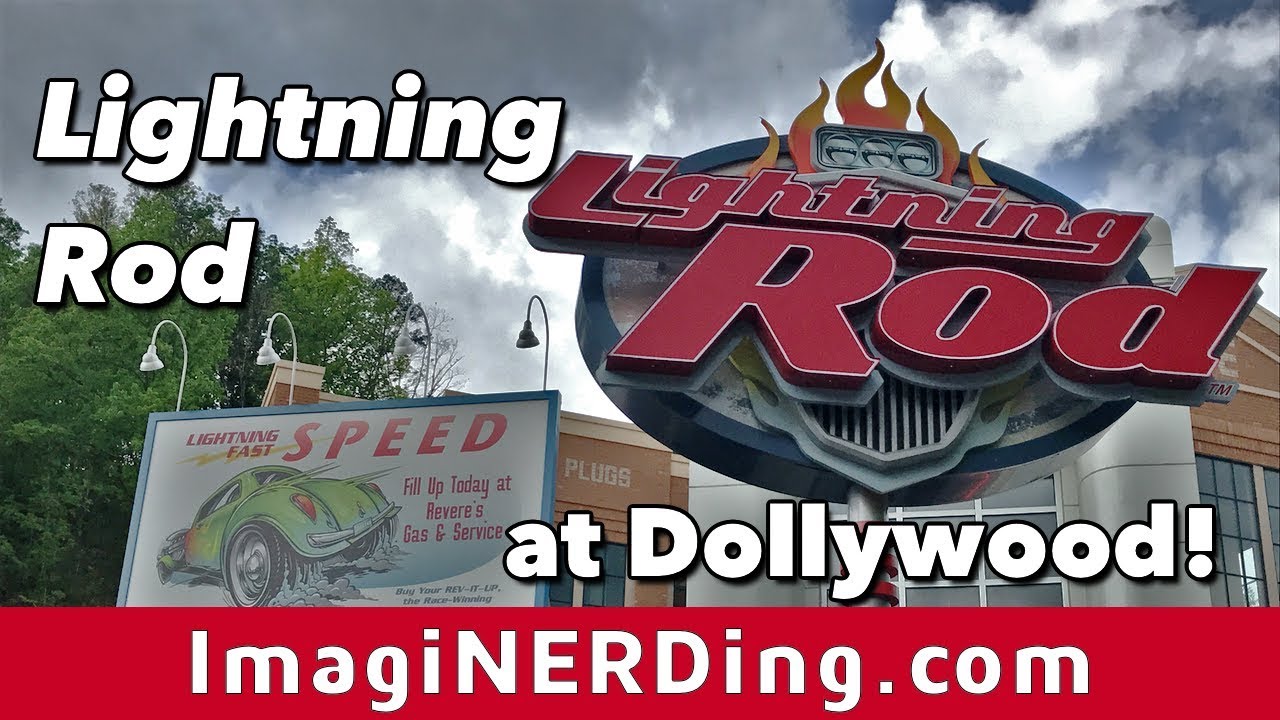 Lightning Rod Roller Coaster Queue and Off-Ride Video from Dollywood ...