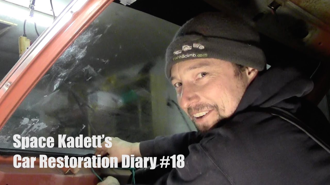 Windscreen Fitting with String: Car Restoration Diary #18 - YouTube