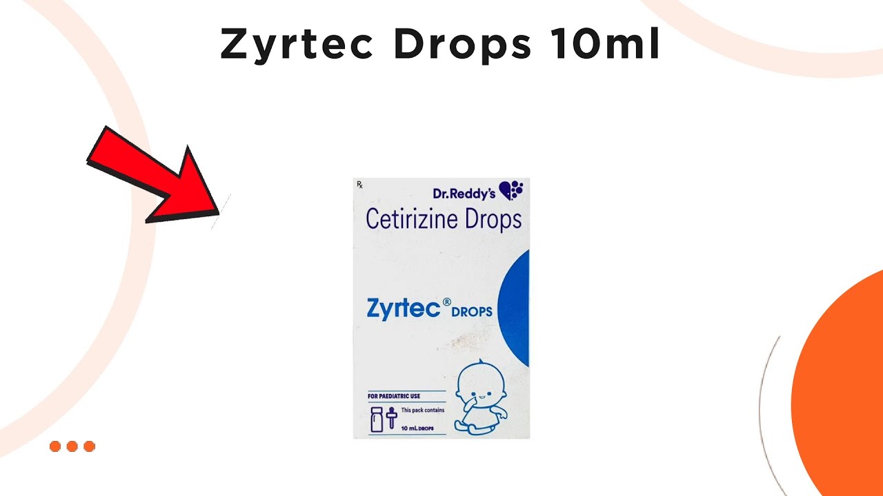 Zyrtec Drops Uses | Side Effects & Dosage - YouTube