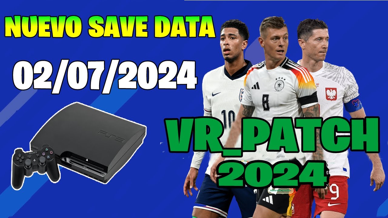 NUEVO SAVEDATA VR PATCH 2024 PS3 - YouTube