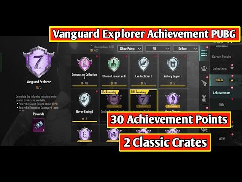 Vanguard Explorer Achievement Complete | 30 Achievement Points & 2 ...