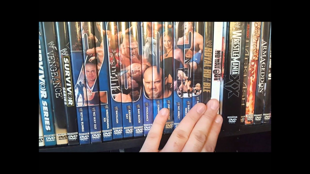 My Collection: WWF/WWE DVDs (Part 2/6) - YouTube