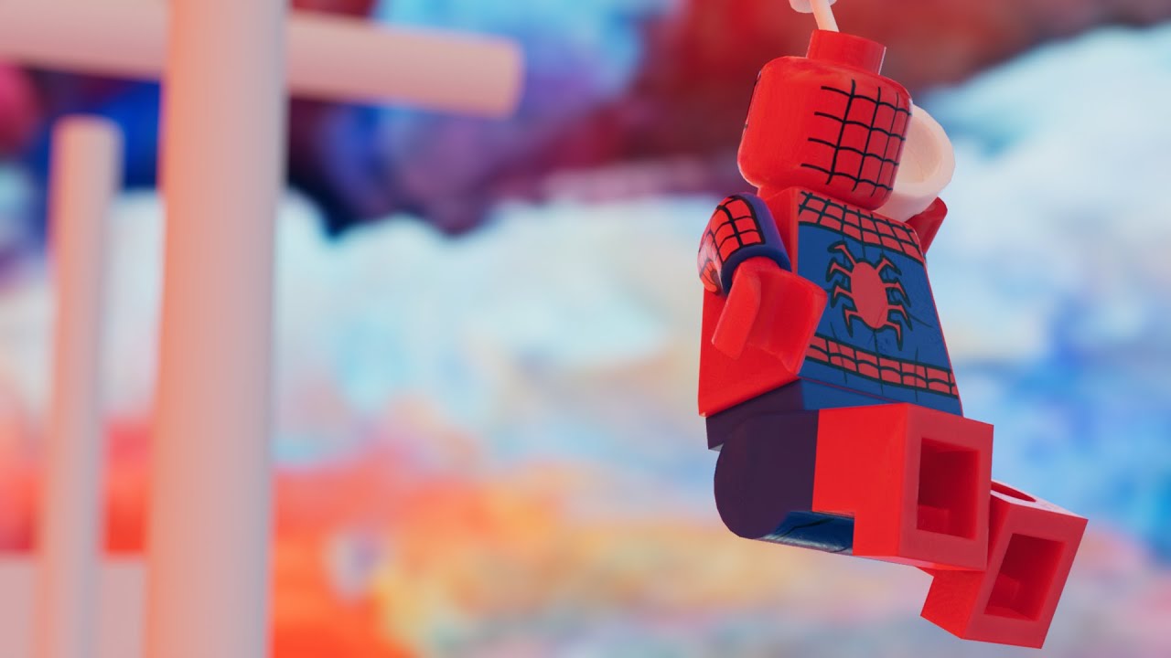 Lego Spider-Man: Web Slinging Test - YouTube