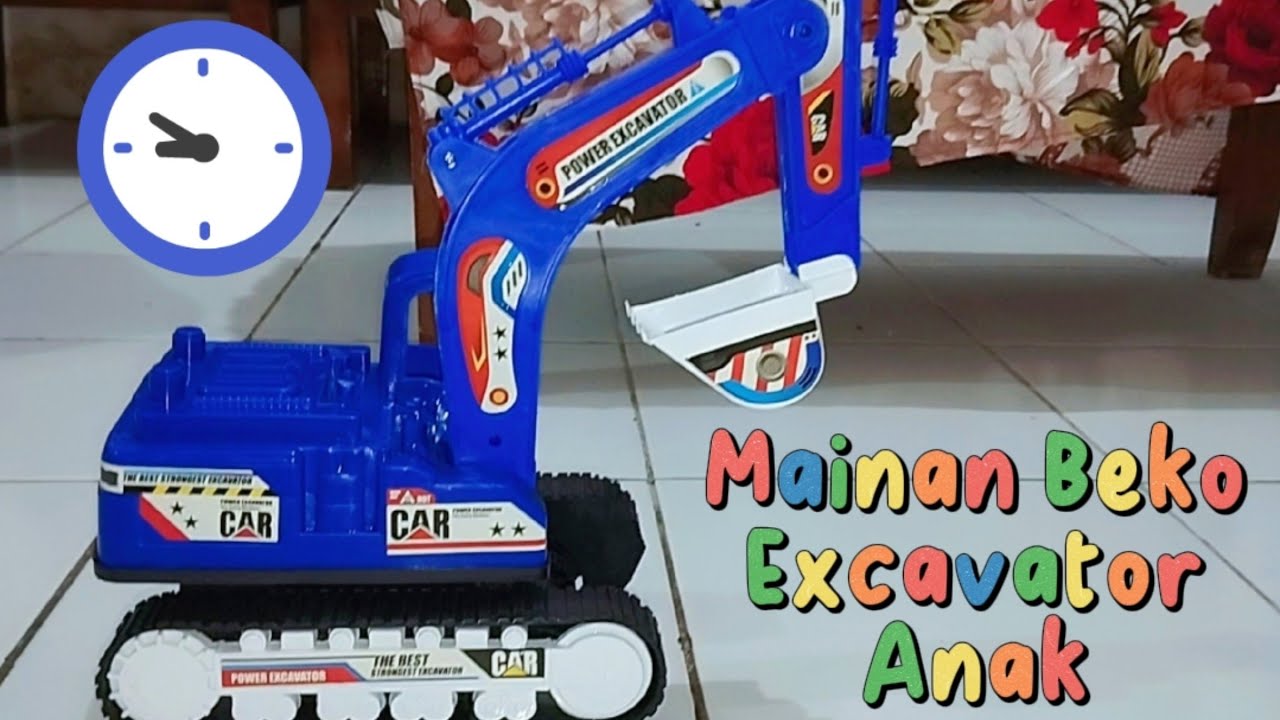 Mainan Beko Excavator Anak - YouTube