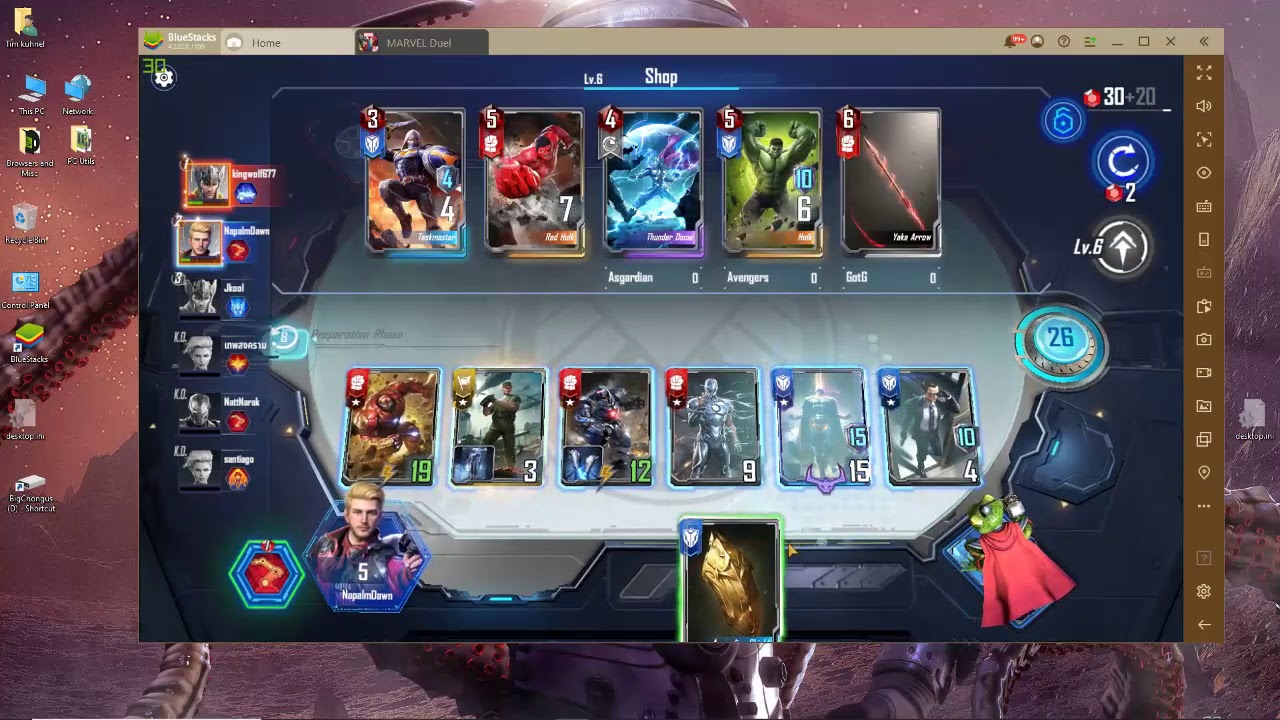 Marvel Duel-This game is a lot of fun - YouTube