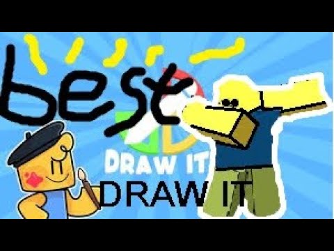 IM THE BEST AT DRAW IT - ROBLOX - YouTube