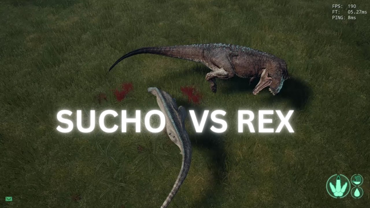Rexes are Easy Food! - Sucho vs Tree Abusing Rex - YouTube
