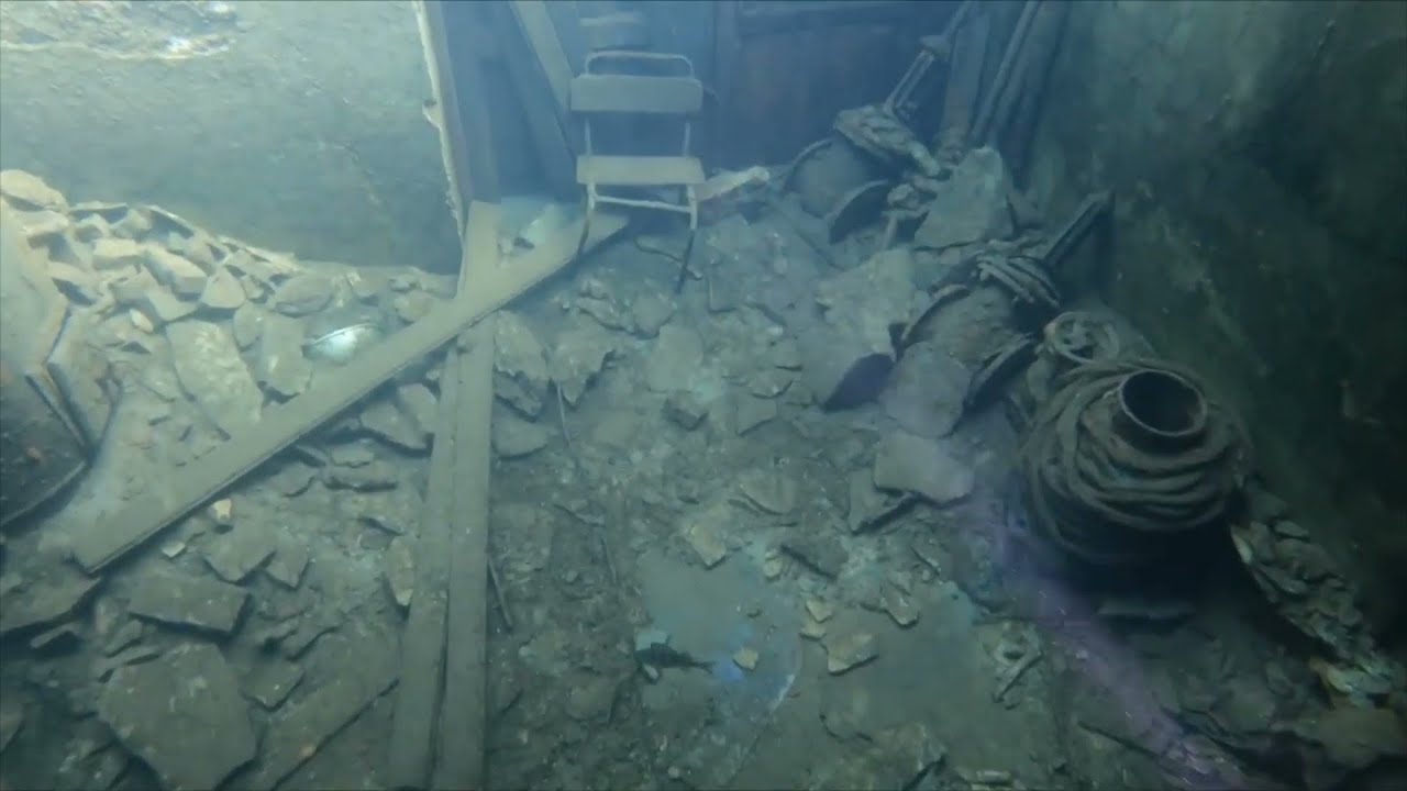 Diving the underwater prison of Estonia (August, 2020) - YouTube